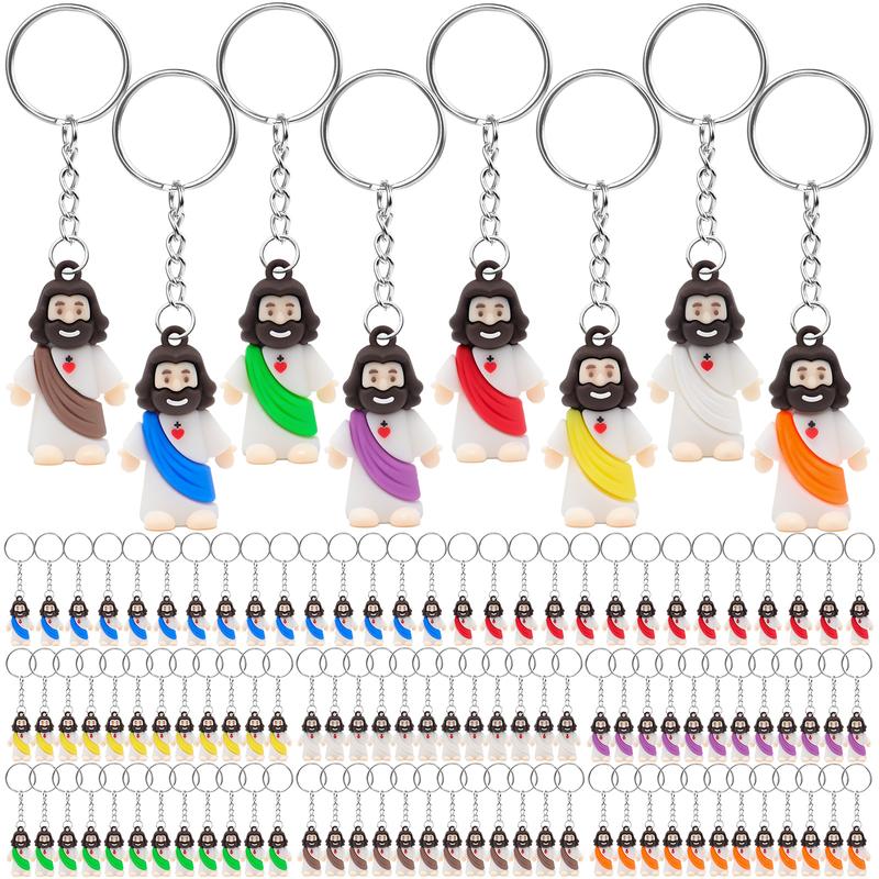 Yelakey 50pcs/100pcs Mini Jesus Statue Keychain Ch TikTok爆款商品分析 - GMV ...