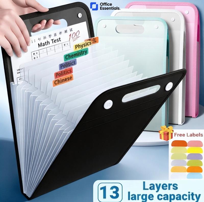 13-Layer Handle Folder Long File Organizer Expandi TikTok爆款商品分析 - GMV ...