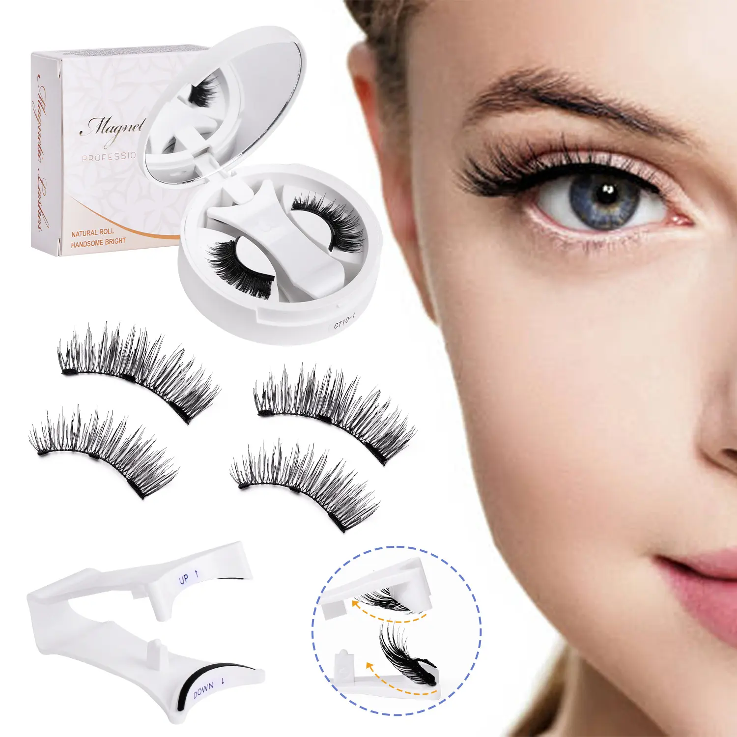 Magnetic False Eyelash Kit for Eyelash Extensions, TikTok爆款商品分析 - GMV ...