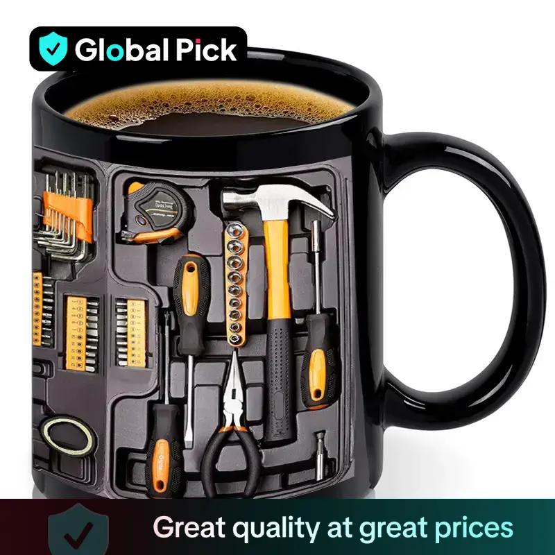 查看[Funny Coffee Mug - Mechanic Toolbox Set, 11oz Mug for Auto Mechanics ...