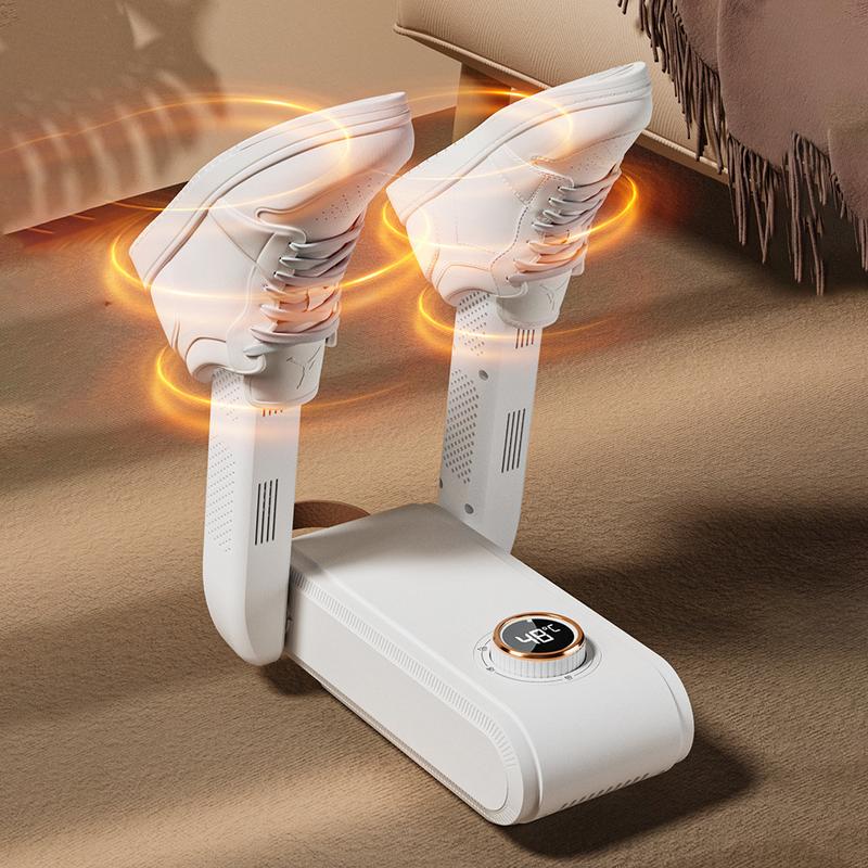 查看[Foldable Shoe Boot Dryer with 3-gear Timing, Socks Football Shoe ...
