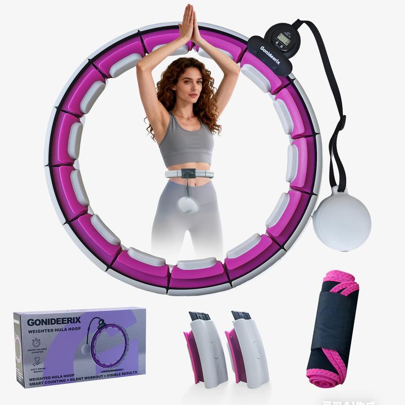 查看[Infinity Smart Hula Hoop, Adjustable 24''-41'', Weighted Hula Hoop ...