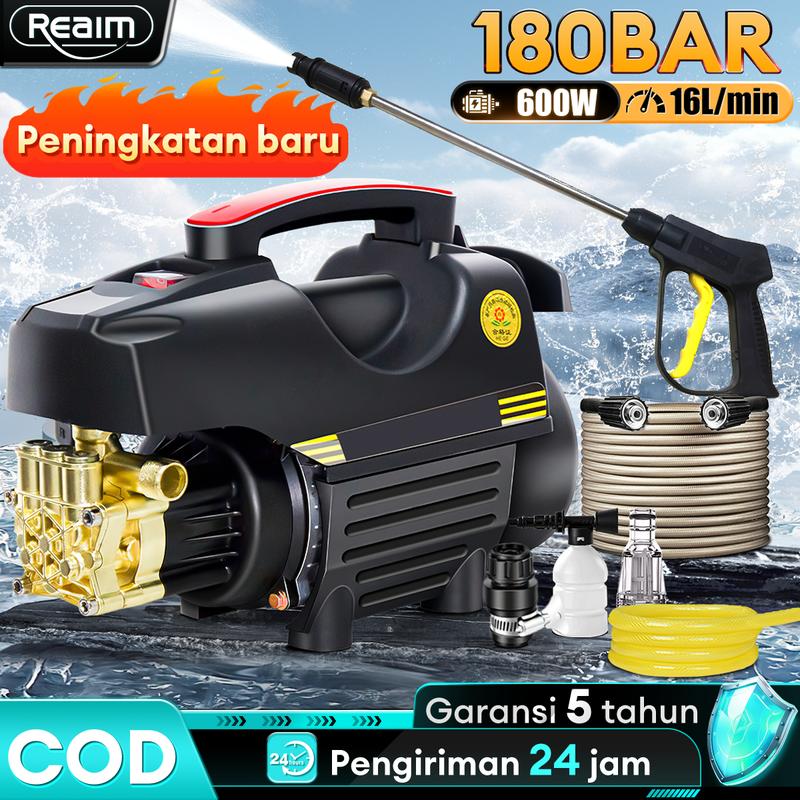 REAIM Jet Cleaner 600W 180Bar - Mesin Cuci Motor & TikTok爆款商品分析 - GMV ...