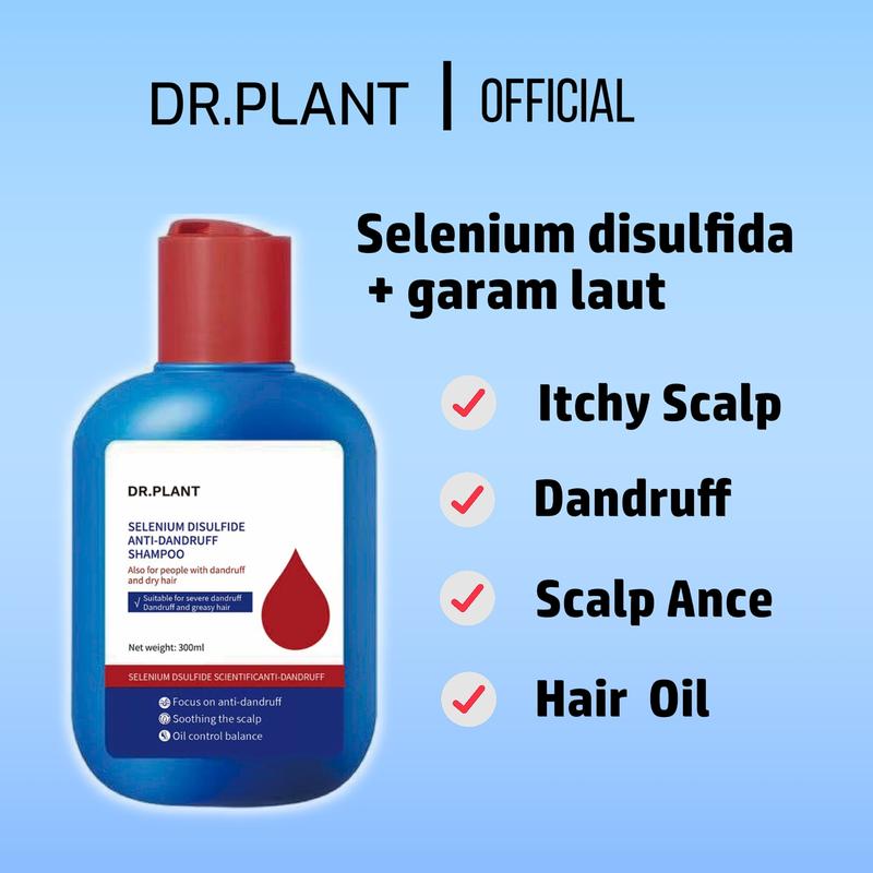 Syampu Penjagaan Rambut Anti-Kelemumur, Dermio Lab Selenium Disulfida ...
