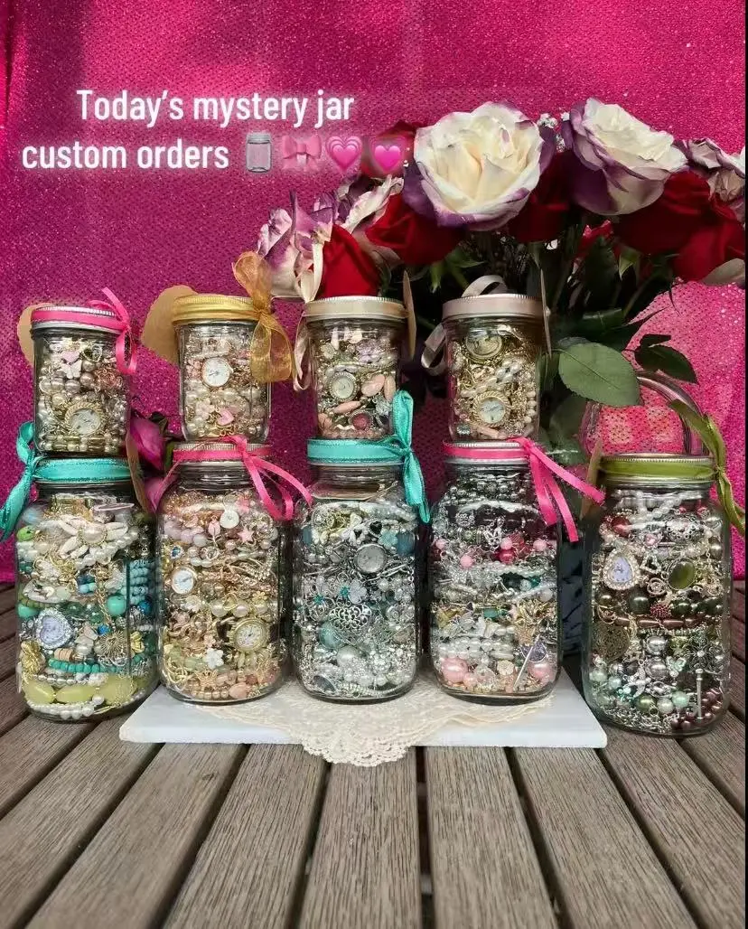 Mystery Jewelry Jars - Curated Pieces, Customizable, Surprises Inside ...