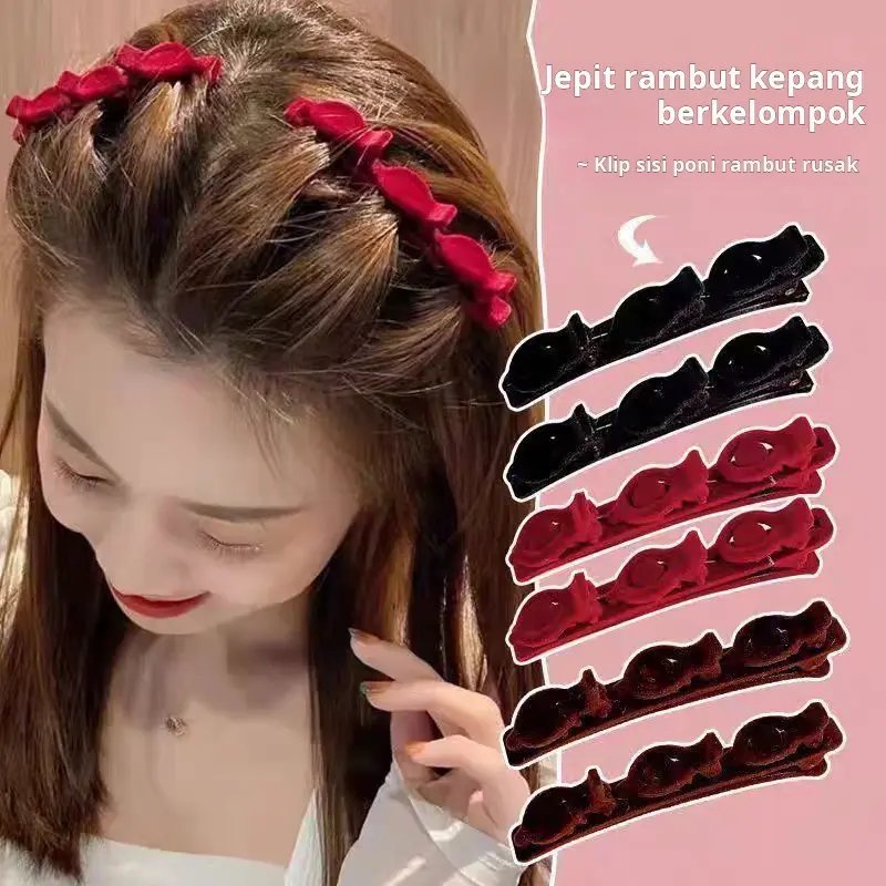 Berbondong-bondong jepit rambut dikepang putri angin harum kecil ...