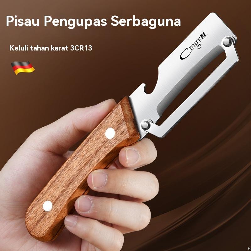 查看[Pengupas Buah & Sayur Pelbagai Fungsi, Bahan Keluli Tahan Karat ...
