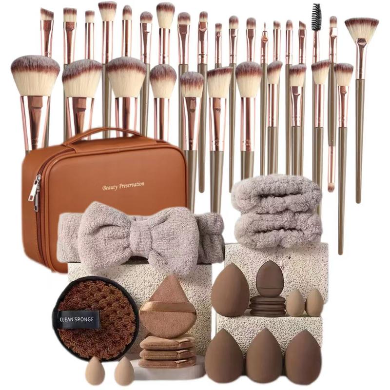 查看[Professional Makeup Brush Set, 7-Piece Cosmetic Tool Kit, Includes ...