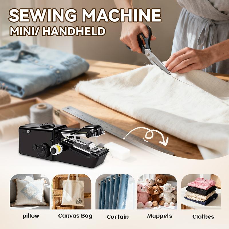 查看[Portable Electric Sewing Machine without Battery, 1 Count Mini ...