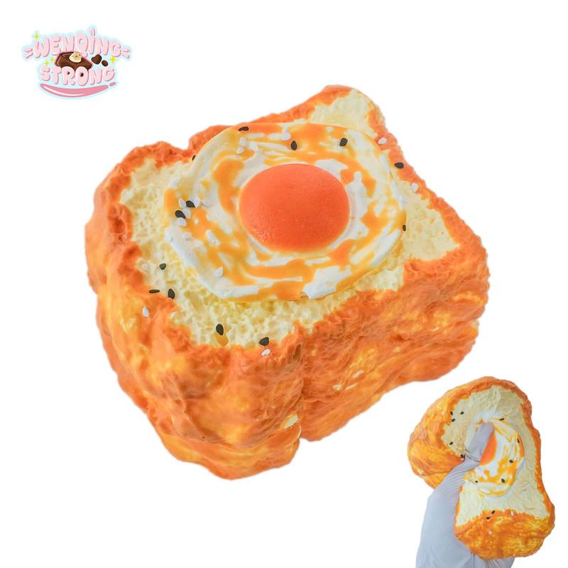 查看[[WenQing Taba Squishy] Handmade taba squishy/egg double toast Sticky ...