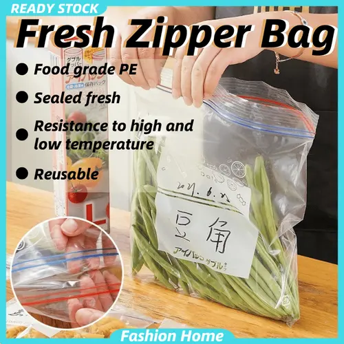 查看[READY STOCK Storage Bag Zip Lock Plastic Bag Food Zip Lock Plastic ...