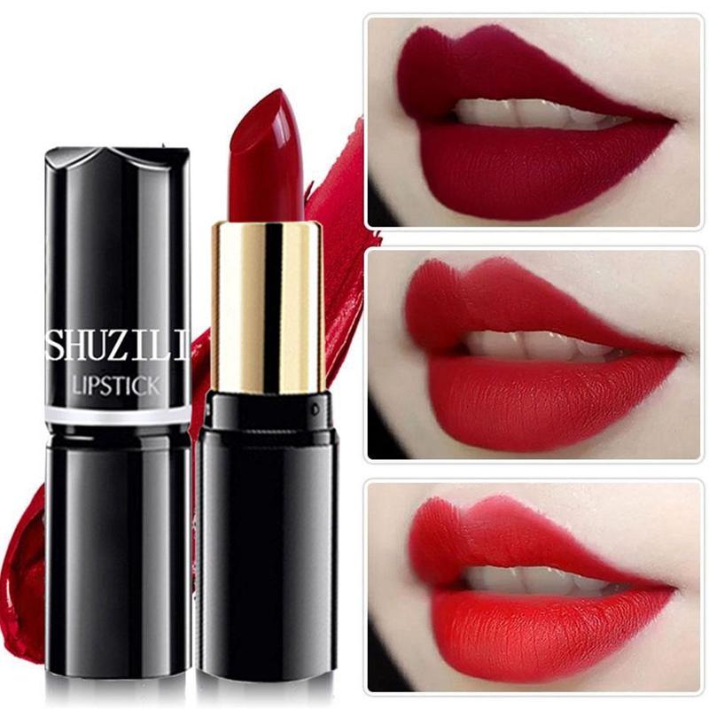 Matte Tube Lipstick Waterproof Long Lasting Lipstick Lipstick Anti-Fade ...