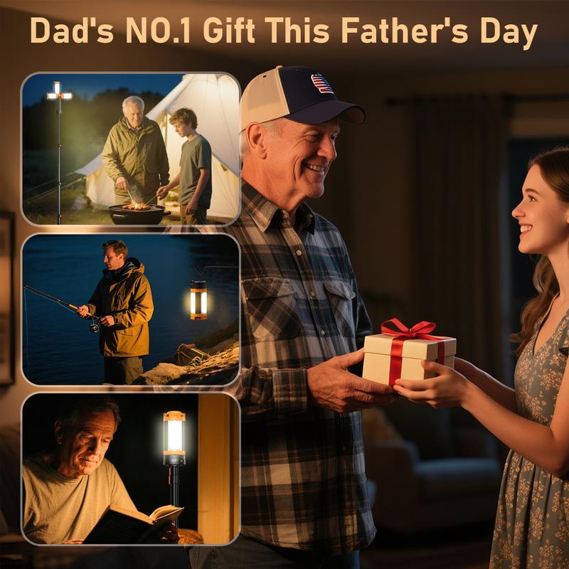 查看[OGERY Rechargeable 10000mAh Camping Light with Detachable Tripod ( 1 ...