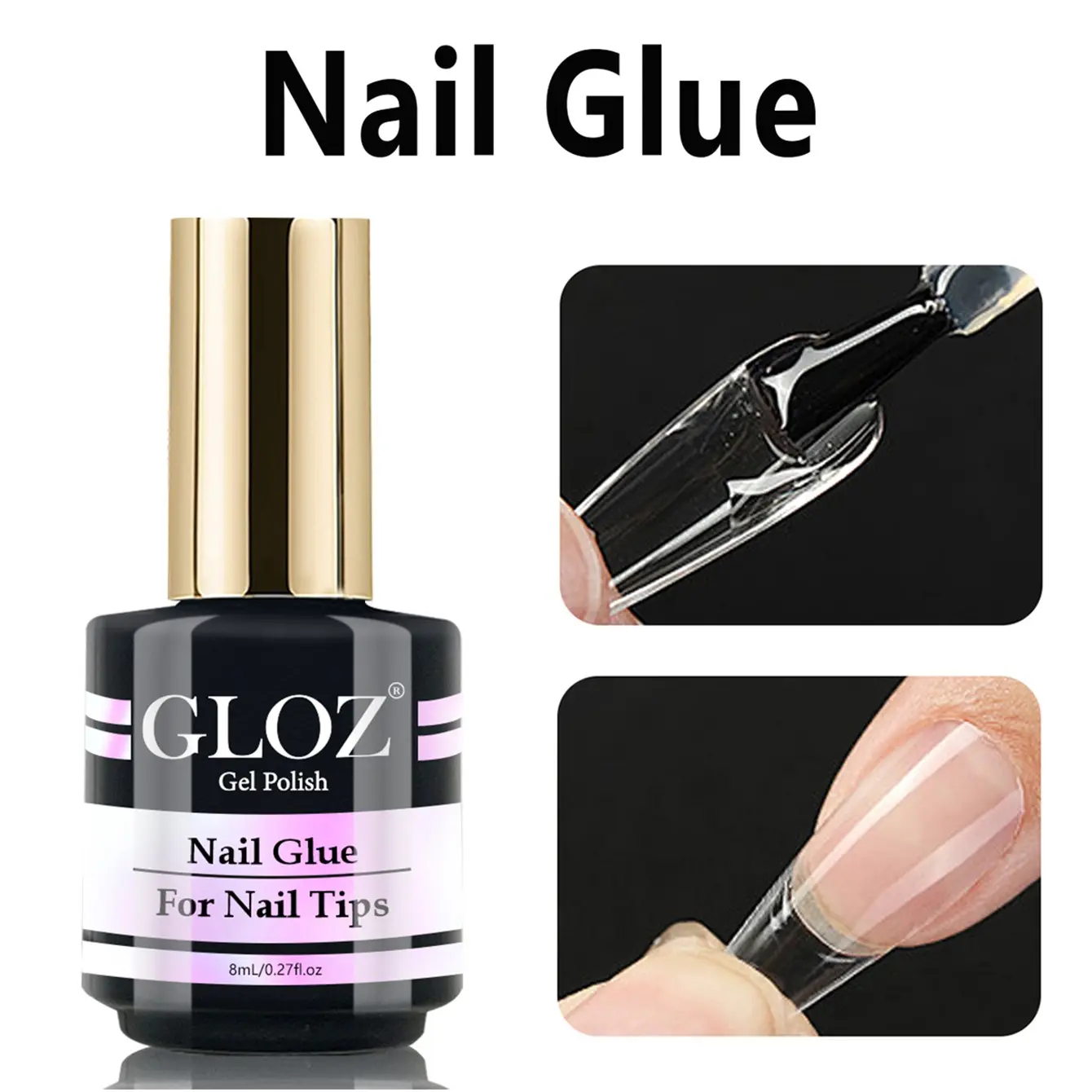 GLOZ 8ml Brush On Nail Glue, Nailcare Glue, Extra TikTok爆款商品分析 - GMV/销量 ...