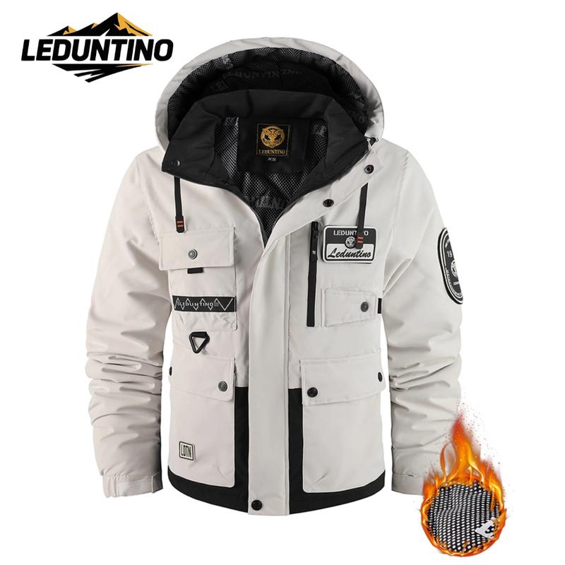 查看[LEDUNTINO Men's Spring-Autumn Lightweight Waterproof Jacket ...