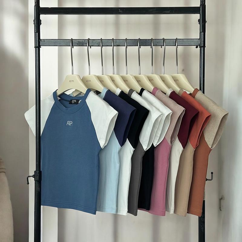 Atipa -Striking Duo Tee เสื้อยืดคอกลมแขนล้ำ ทูโทน TikTok爆款商品分析 - GMV/销量 ...