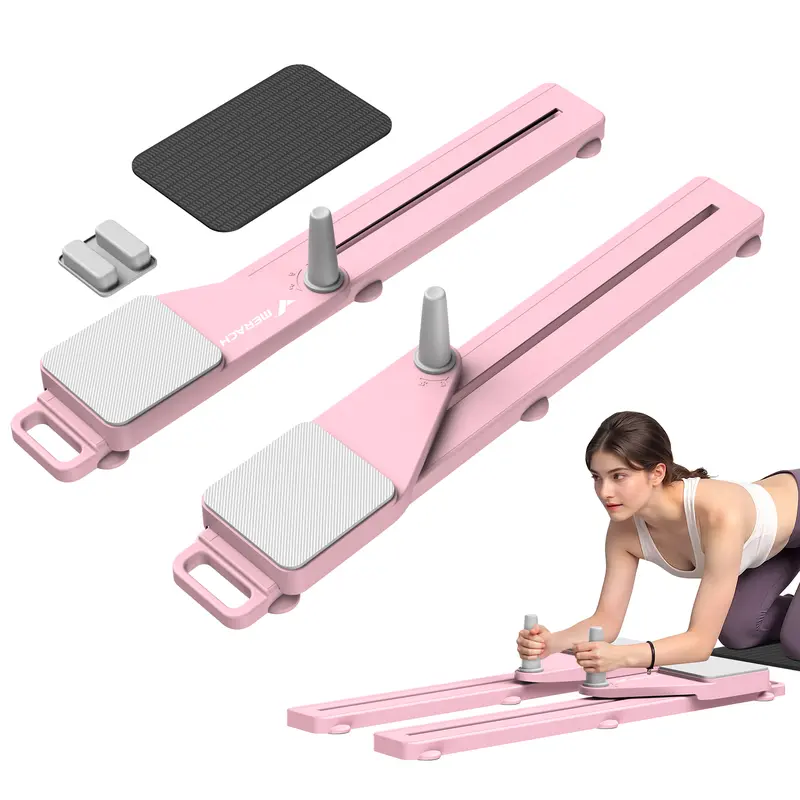 Merach Multi-functional Adjustable Ab Exercise Board, Split Ab Slide ...