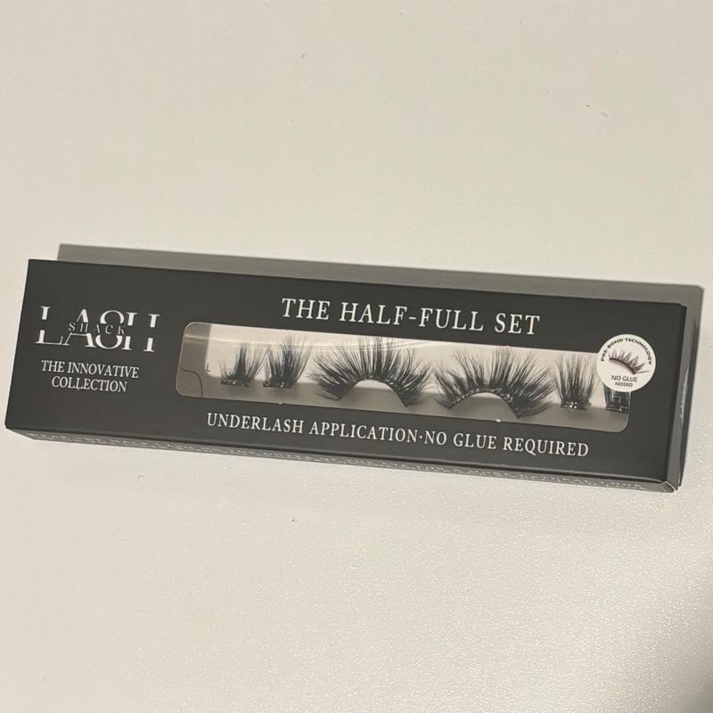 Half-full Set of Lashes for Quick Half Lash or Full Set of eyelash ...