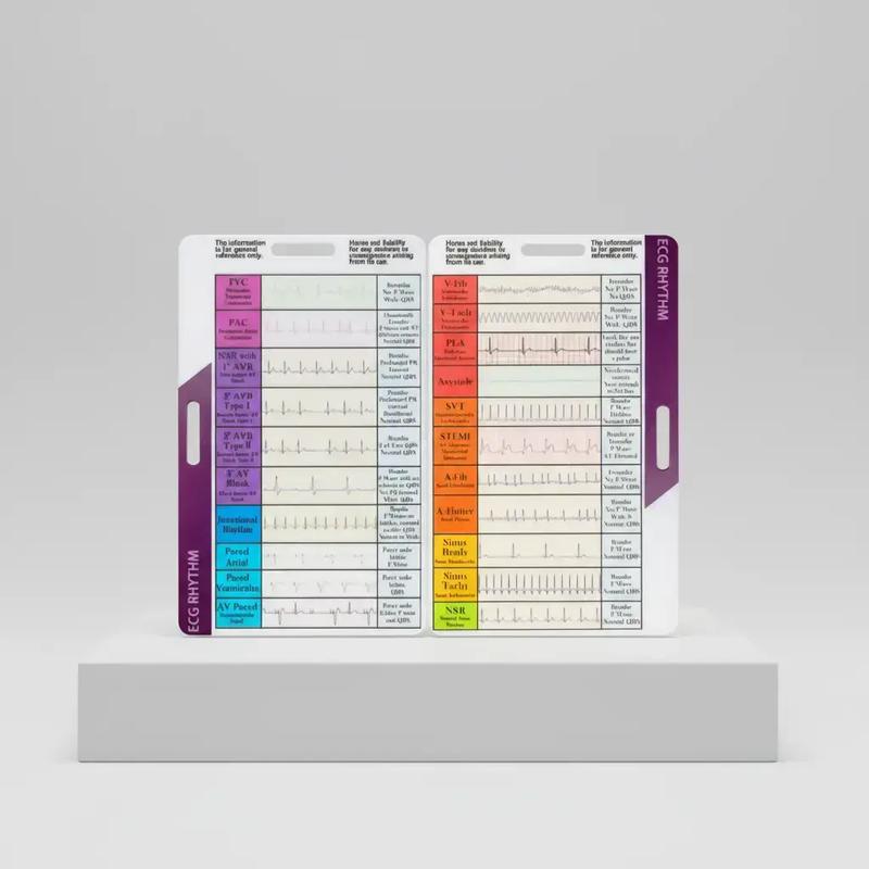 查看[EKG Rhythm Interpretation Reference Card, 1-Count Portable Rapid ...