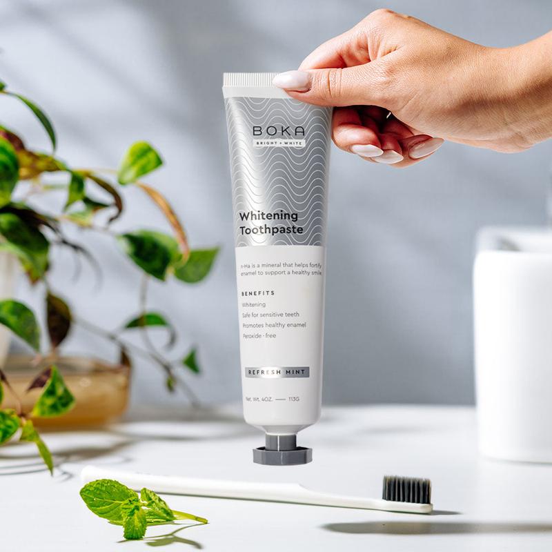 查看[Boka Fluoride Free Toothpaste, Nano Hydroxyapatite Toothpaste ...