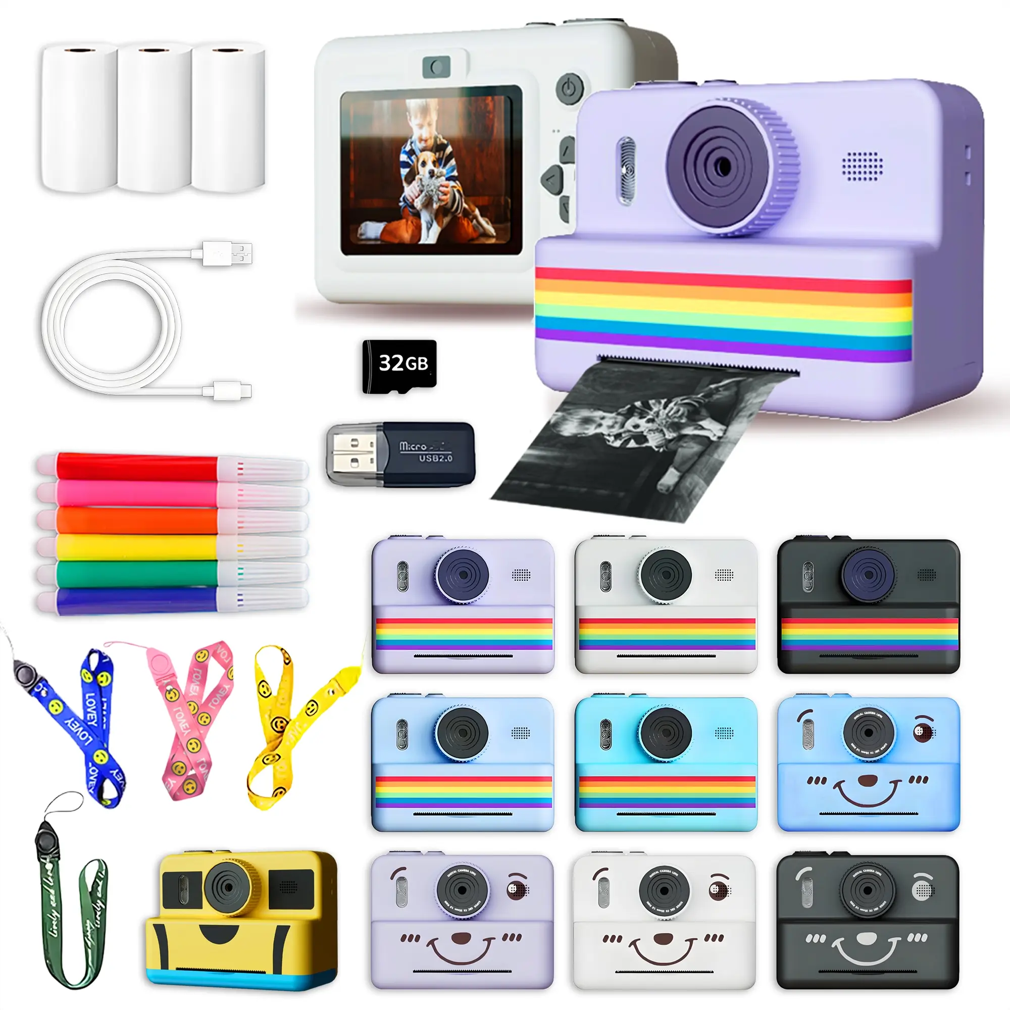 Instant Camera with Accessories, 2.8 Inch Screen 1 TikTok爆款商品分析 - GMV ...