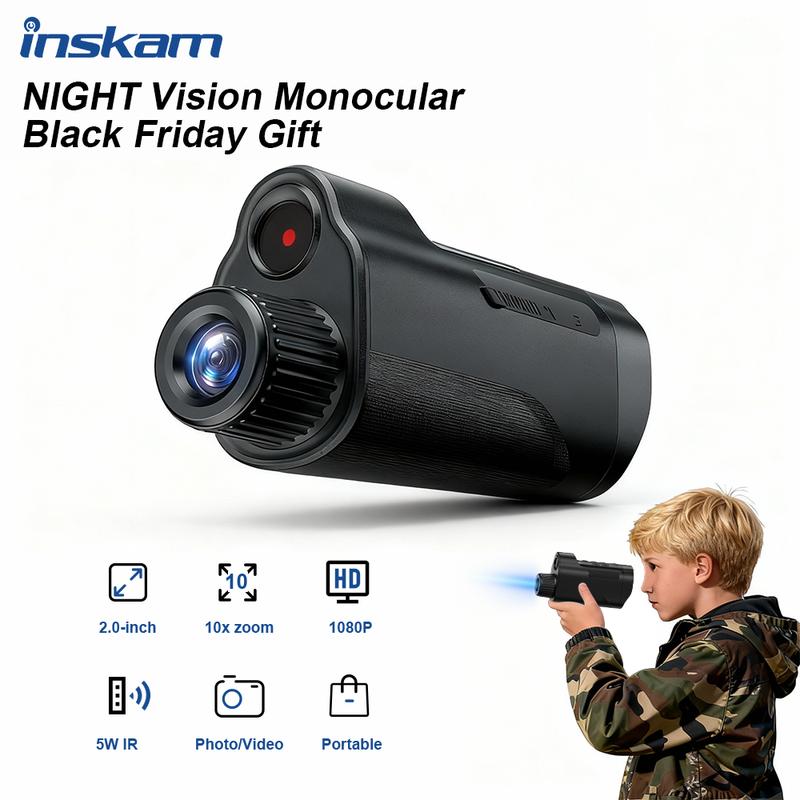 查看[INSKAM Night Vision Monocular, 2'' HD Screen Infrared Binoculars ...