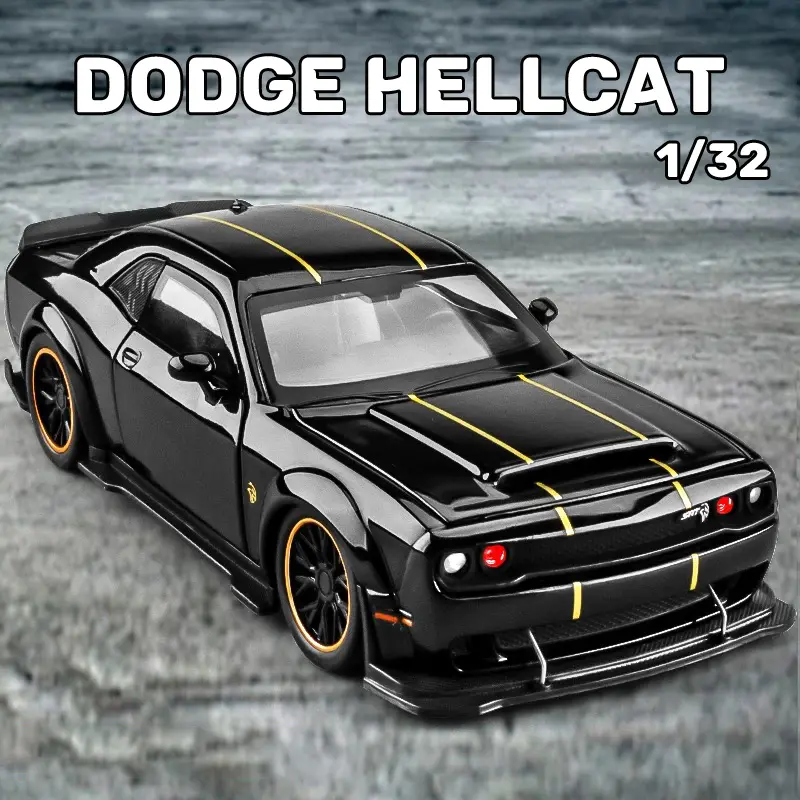 查看[Model Kereta Aloi Dodge Hellcat, Skala 1: 32, Mainan Kereta Diecast ...