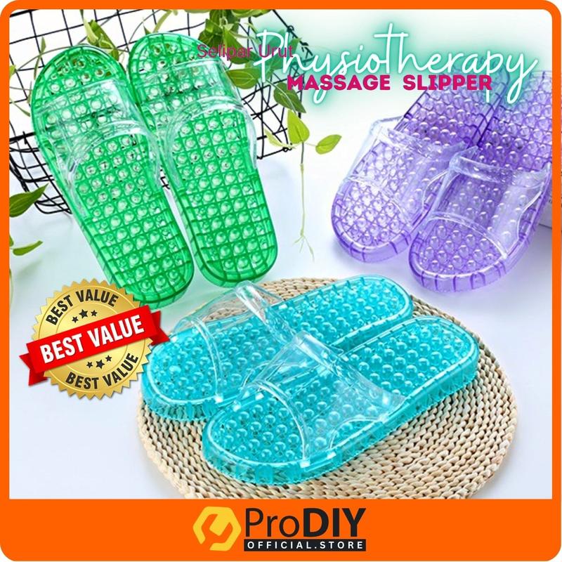Massage Sandals Selipar Urut Body Care Green | TikTok Shop Sales ...