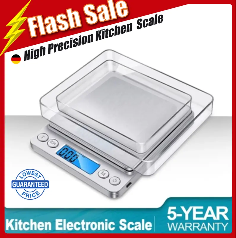 查看[(Flash Sale) Food Weighing Scale Timbangan Digital Kitchen Scale ...