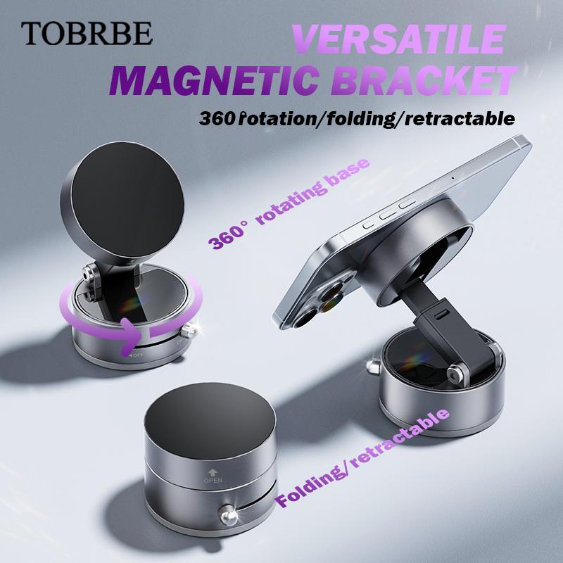 查看[TOBRBE Vacuum Sucker Magnetic Rotate Phone Car Holder, Upgraded ...