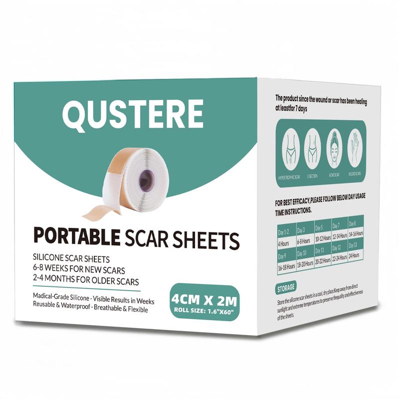 查看[Upgraded version, more sticky QUSTERE Portable silicone scar patch ...
