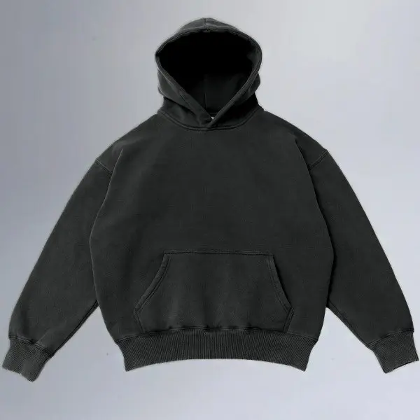 Unisex Cozy Boxy Fit Pullover Oversized Blank Hood TikTok爆款商品分析 - GMV ...