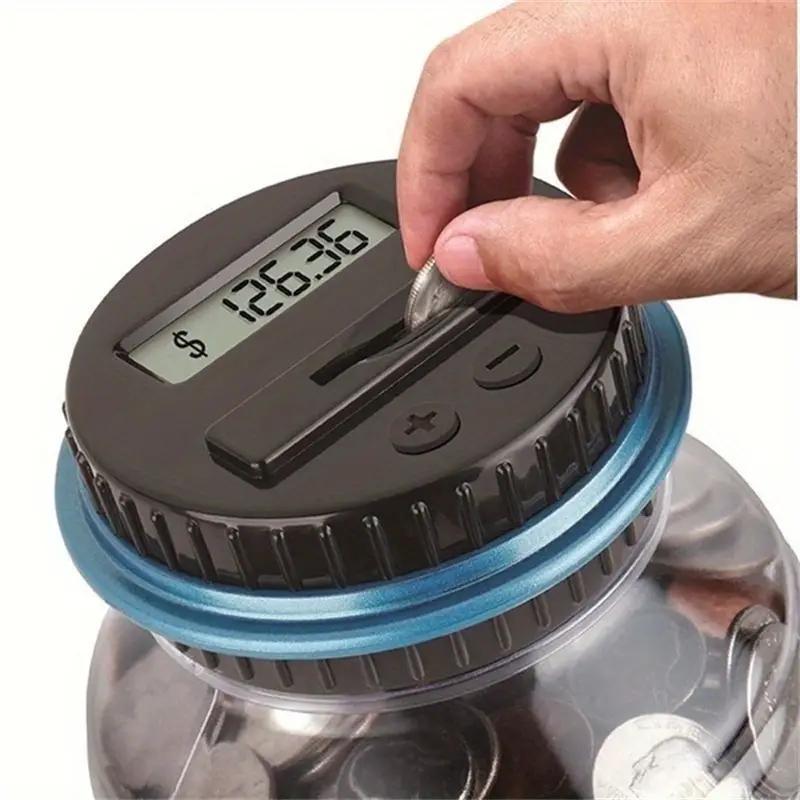 查看[LCD Display Automatic Counting Coin Bank, Large Savings Bank Made of ...