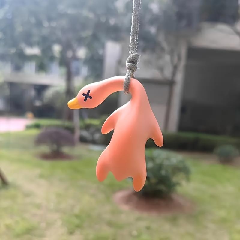 查看[Cute Color-Changing Roast Duck Car Hanging Pendant Ducks Creative ...
