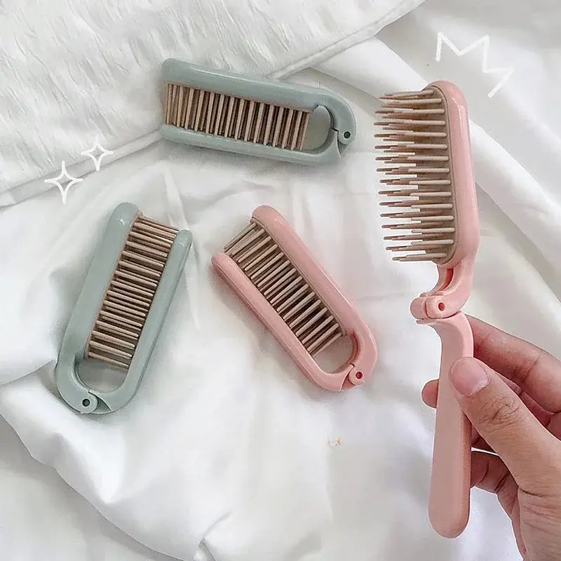 查看[Air Cushion Hair Styling Comb Mini Folding Comb Women Portable ...