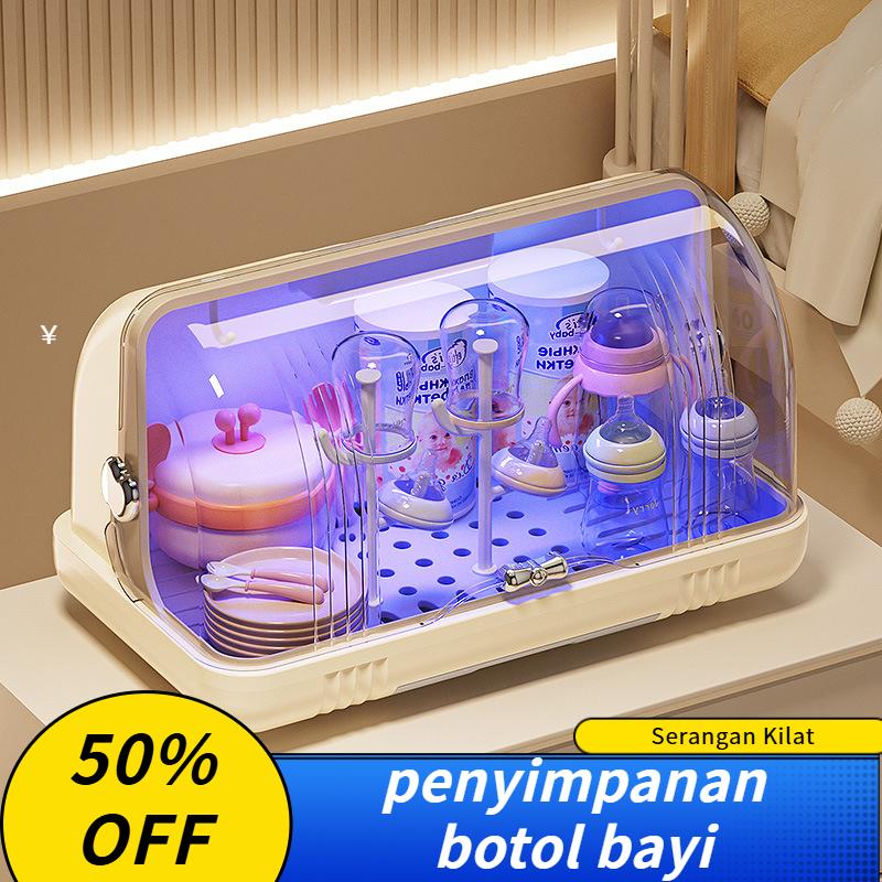 查看[Kotak Penyimpanan Botol Bayi untuk Pembasmian Kuman Pinggan Bayi dan ...