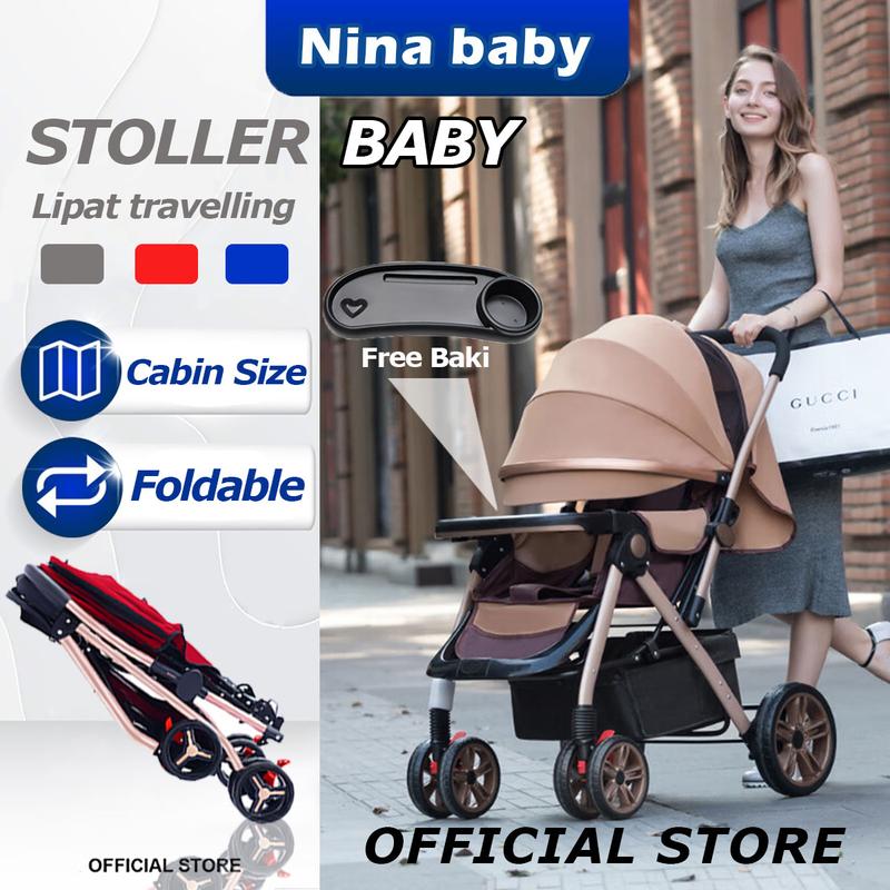 查看[【Usia 0~6 thn】Stroller Baby Bisa 2 Arah Kereta Dorong Bayi [Free ...
