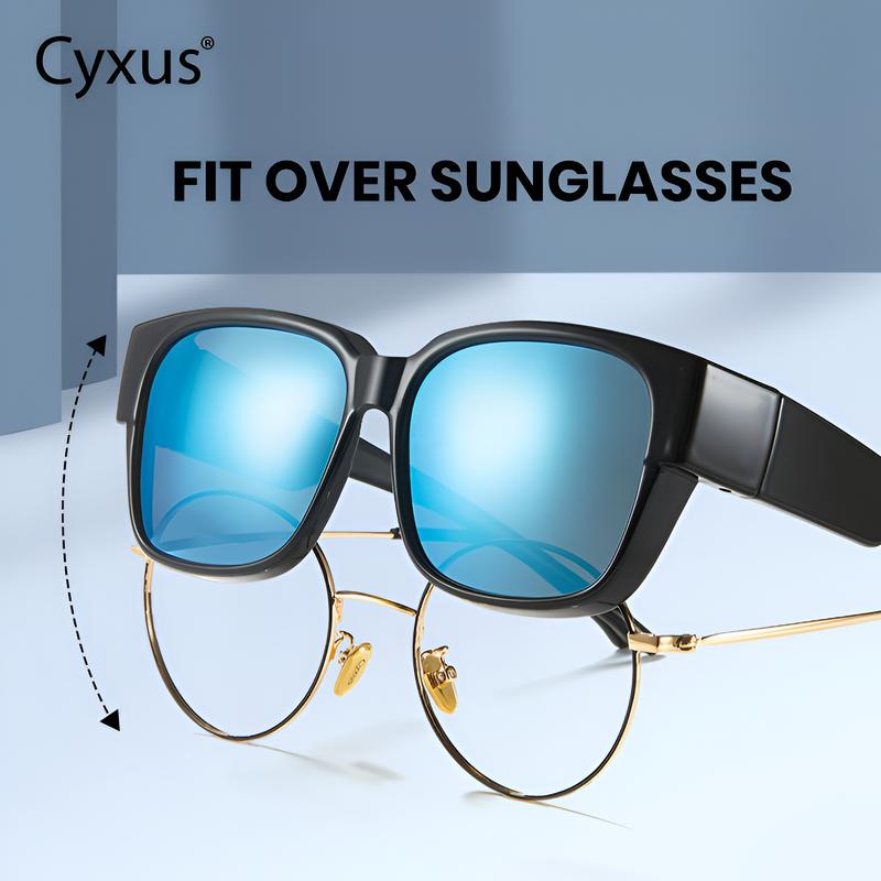 查看[Cyxus Polarized Fit Over Sunglasses TR90 Frame Unisex Lightweight ...