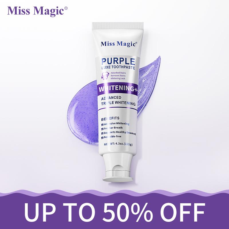 Miss Magic Purple Toothpaste|Color-Correcting Whit TikTok爆款商品分析 - GMV ...