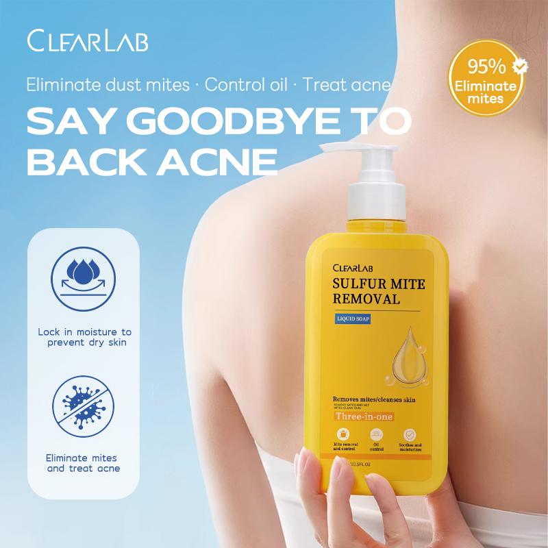 查看[ClearLab Sabun Sulfur Pembersihan Antibakteria, Gel Mandian Tiga Dalam Satu, dengan ...