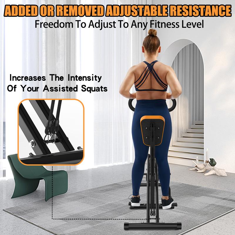SAYGOGO Squat Workout Machine for Home Fitness, Rodeo Core Exercise ...