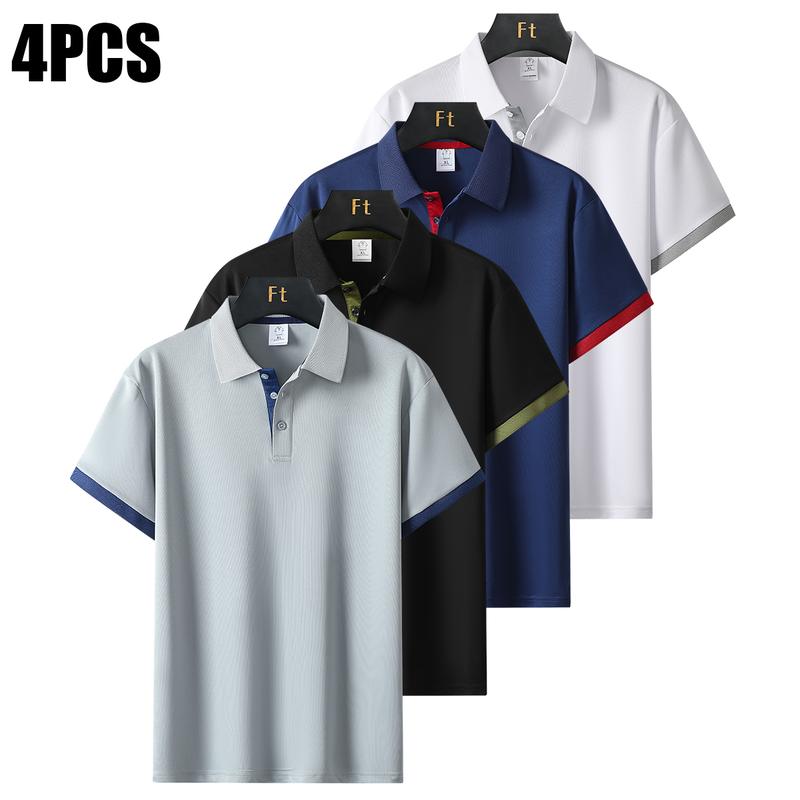 Pack of 4 Men's Business Casual Polo Shirts, Forma TikTok爆款商品分析 - GMV ...