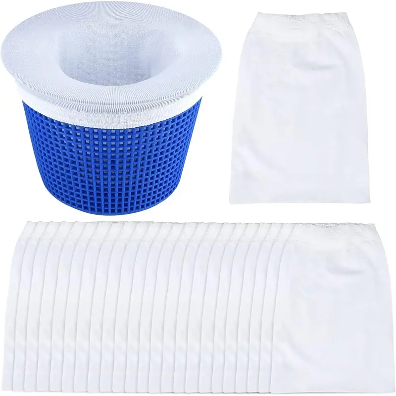 40 Pack Pool Skimmer Socks Savers for Pool Filters,Swimming Pool ...