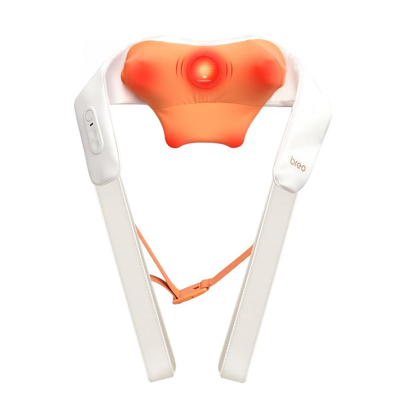 查看[Breo N6 Mini Neck Massager with Heat - Plum-Blossom Rolling Massage ...