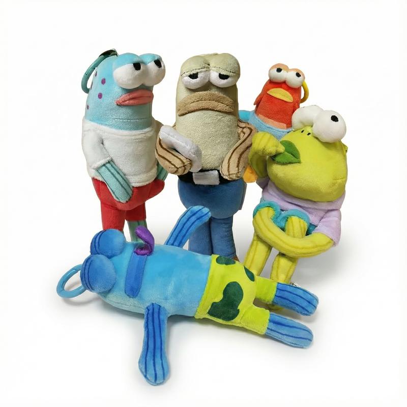 查看[Pemegang Patung,Mewah,Residen Pantai dan Istana SpongeBob Keychains ...