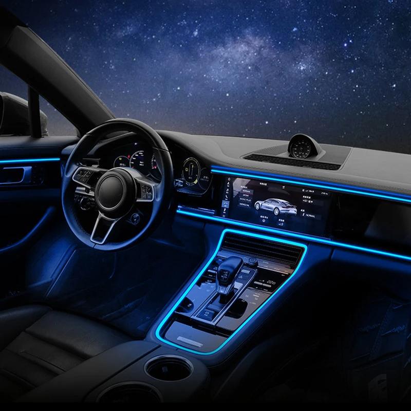 USB Powered Car Interior LED Light with Fuse Protection, Multiple Color ...