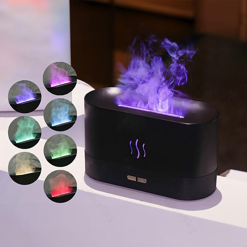 查看[Portable Simulated Flame Air Aroma Diffuser, 7 Flame Color Noiseless ...
