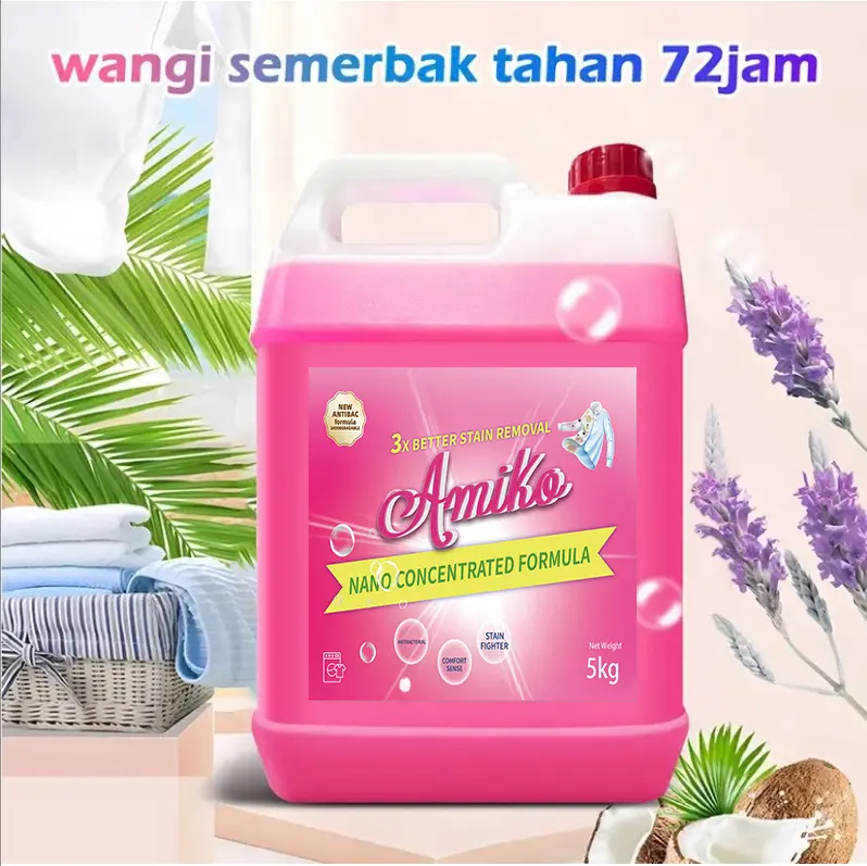 Sabun Pencuci Pinggan Dobi Amiko 5kg+ Antibacterial - Premium Liquid ...