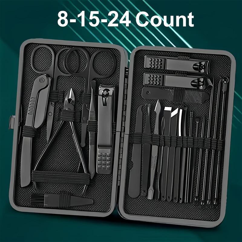 查看[Professional Nail Clipper Set with Storage Case, 8 Counts/24pcs ...