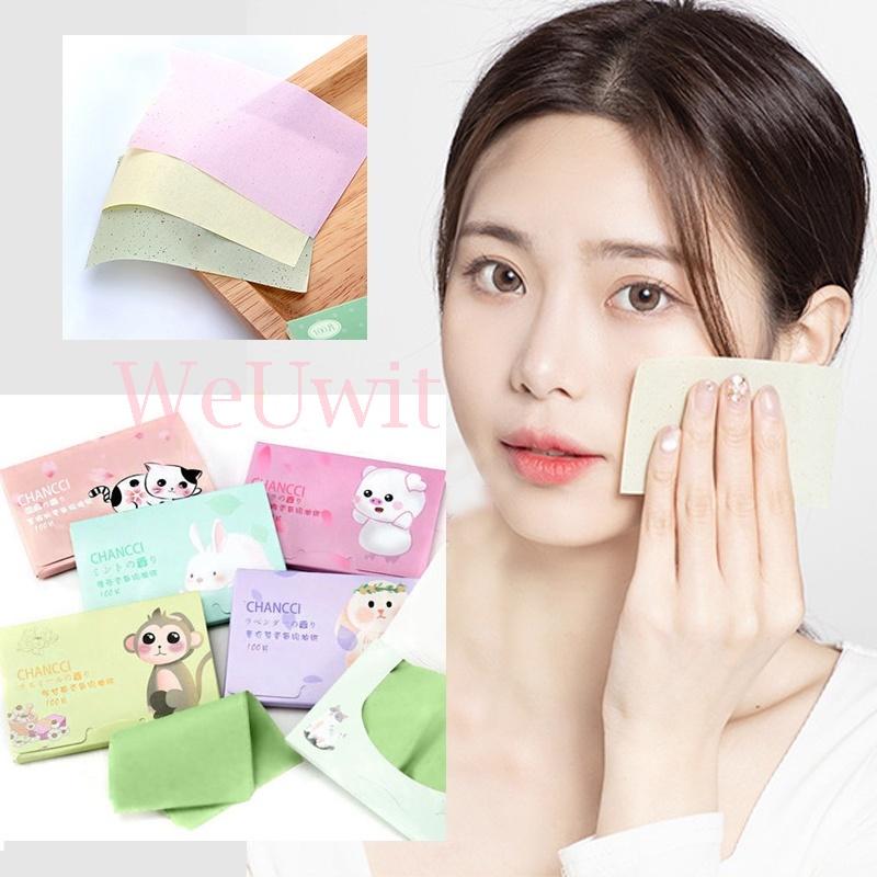 Face Oil Blotting Paper Portable Matting Face Wipes Facial Cleanser Oil ...